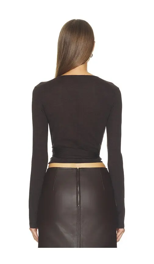 A.L.C. Emma Sweater In Chocolate