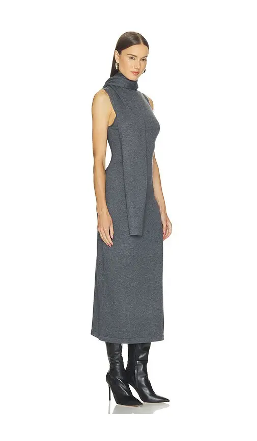 Astr The Label Shyanne Dress In Grey