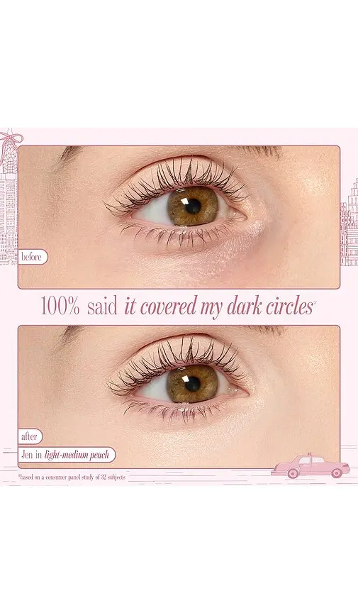 TARTE COSMETICS Face Card Never Declines Cc Undereye & Brush