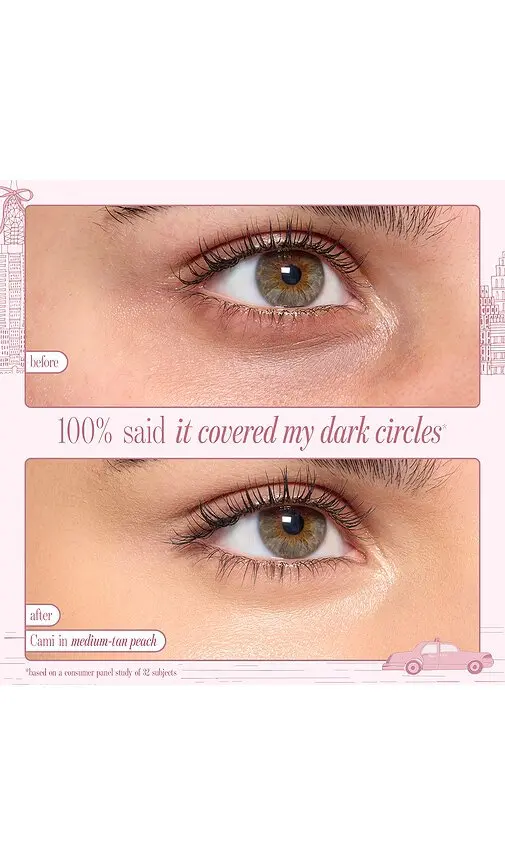 TARTE COSMETICS Face Card Never Declines Cc Undereye & Brush