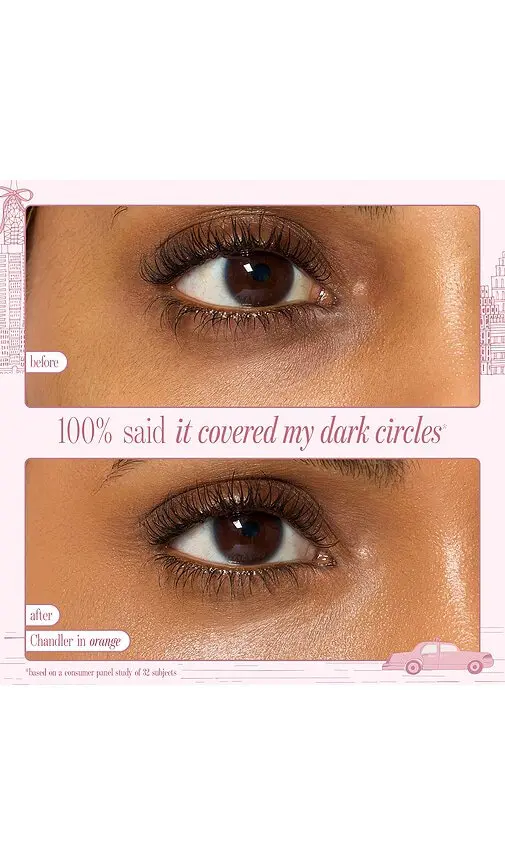 TARTE COSMETICS Face Card Never Declines Cc Undereye & Brush
