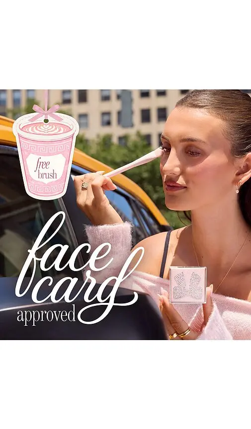 TARTE COSMETICS Face Card Never Declines Cc Undereye & Brush