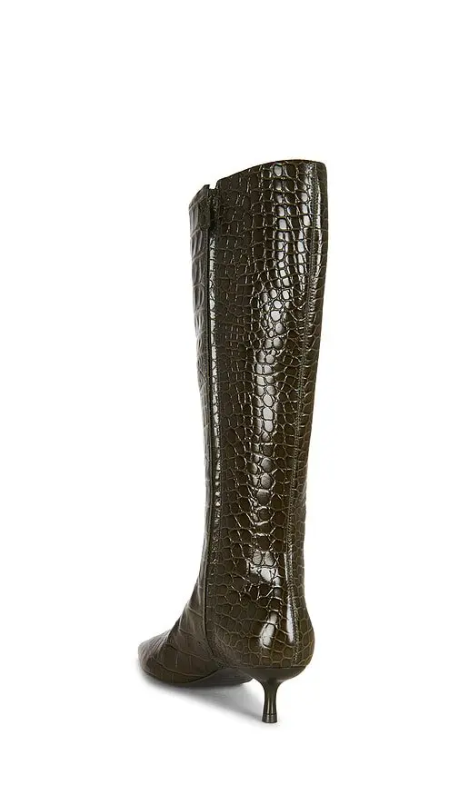Simkhai Janine Knee High Boot In Army