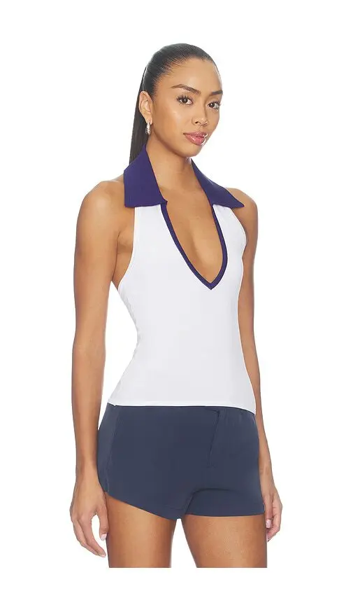 SNDYS. Gwen Contrast Top