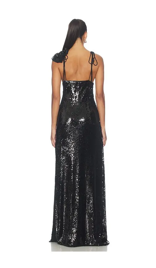 MOTHER OF ALL Etta Sequins Maxi Dress