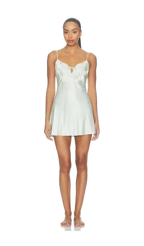 For Love & Lemons Heirloom Petal Slip Dress