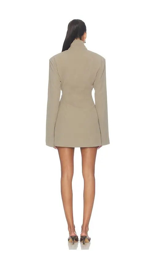 SNDYS. Dakari Mini Dress In Brown