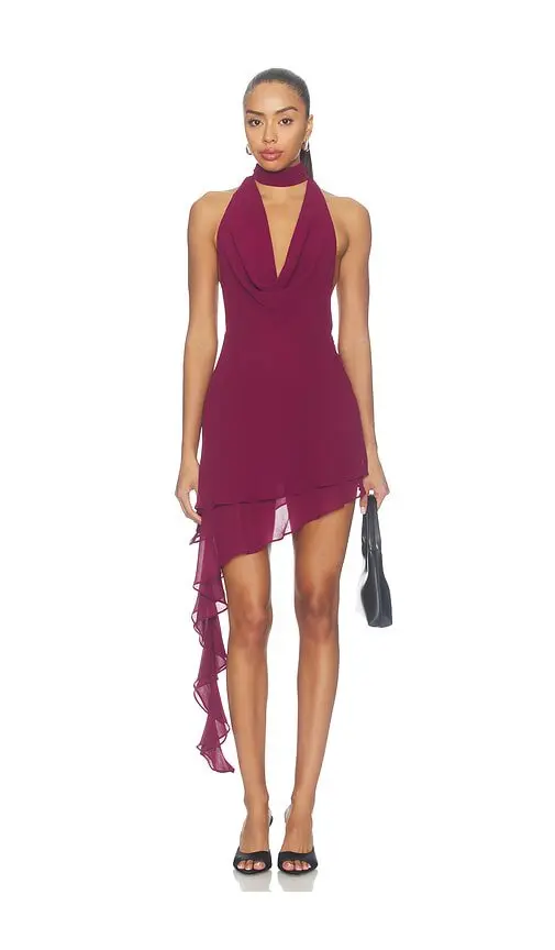 Majorelle Manuela Mini Dress In Purple