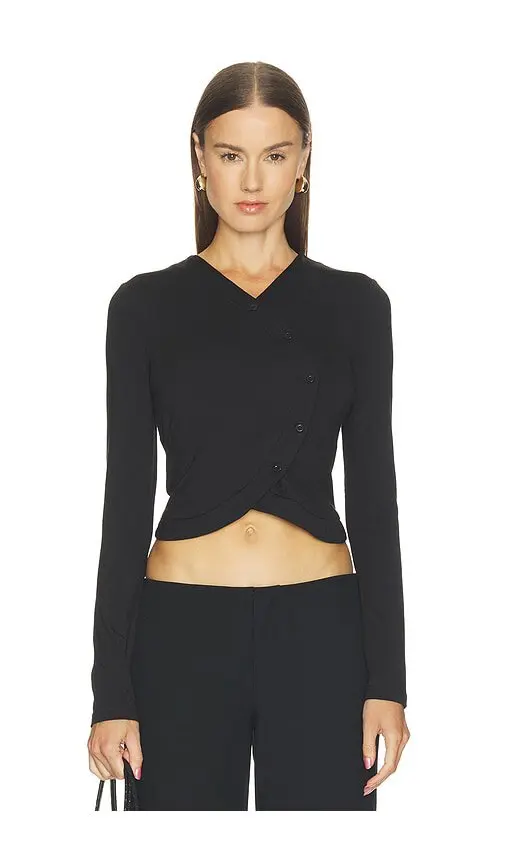 Superdown Ramona Wrap Front Top