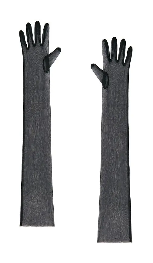 LOVERS AND FRIENDS Jayne Sheer Gloves - Black