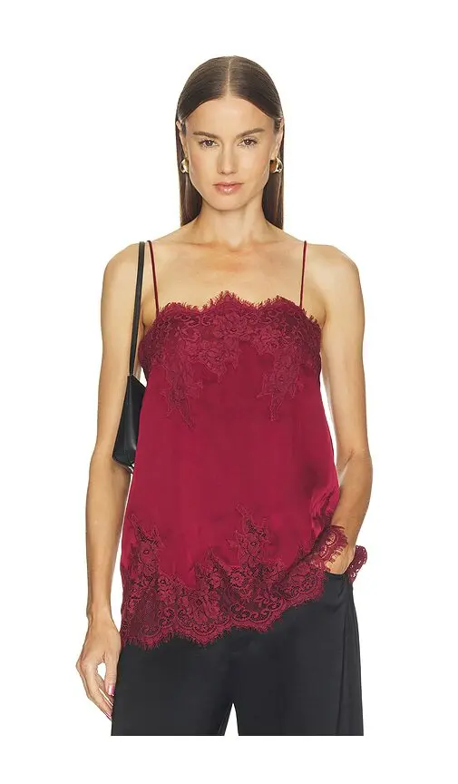 LOVERS AND FRIENDS Ashtin Top In Burgundy