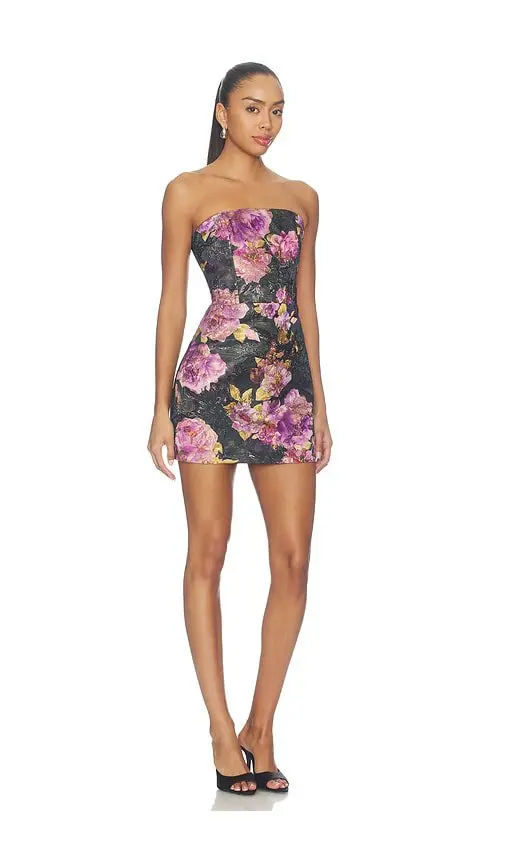 Hemant & Nandita Strapless Mini Dress