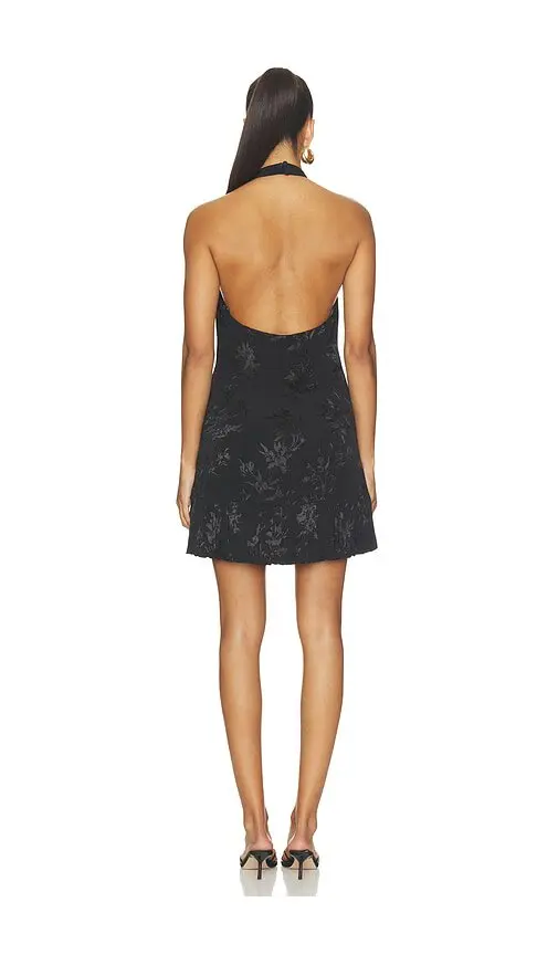Hemant & Nandita Ruffle Hem Mini Dress