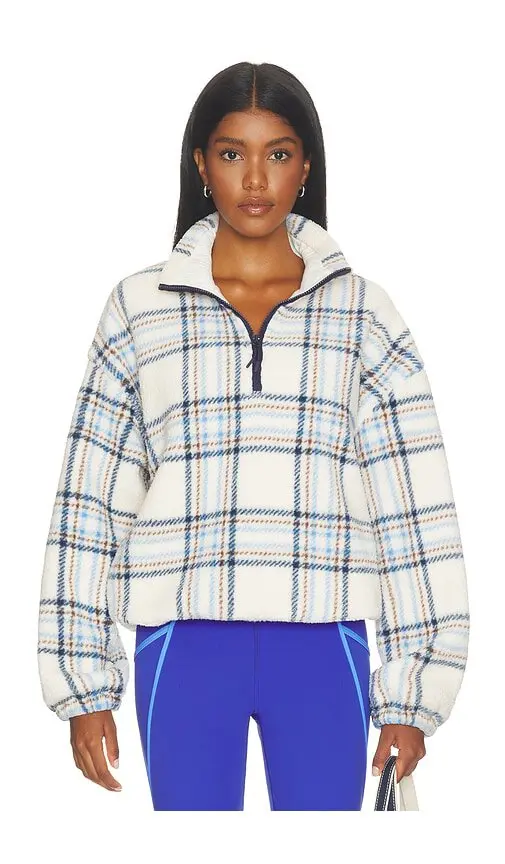 Beach Riot Leona Sherpa Jacket In Cream