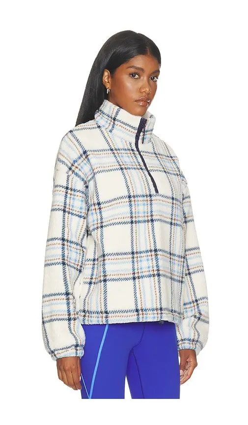 Beach Riot Leona Sherpa Jacket In Cream