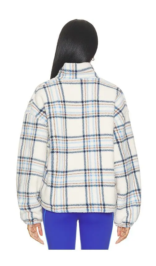 Beach Riot Leona Sherpa Jacket In Cream