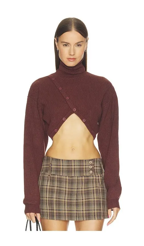 Superdown Zinnia Sweater Top