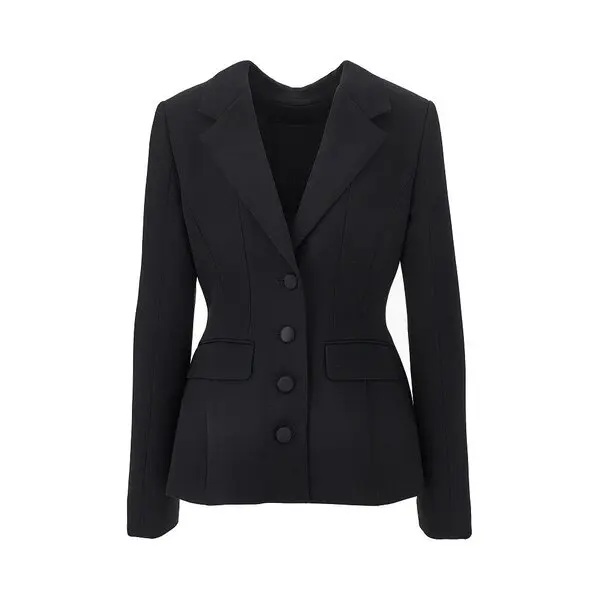 Dolce & Gabbana Wool Double Crepe Back To Front Jacket