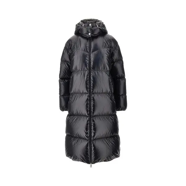 Moncler Harfang' Long Down Jacket
