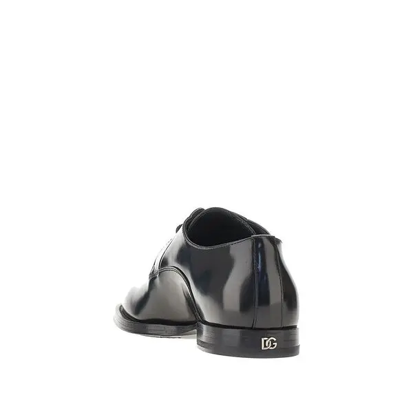Dolce & Gabbana Spazzolato Leather Laced Shoes