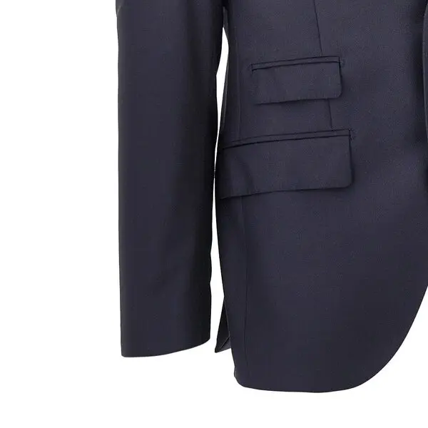 LUIGI BIANCHI Super 110's Wool Single-breasted Jacket
