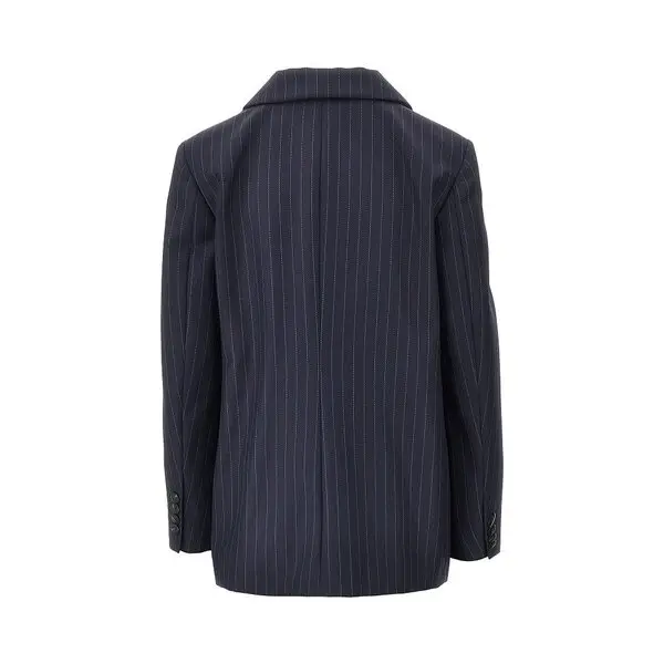 VITOVI Move' Pinstriped Wool Jacket