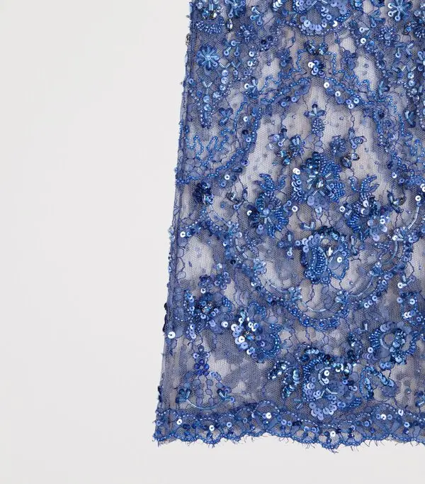 Valentino Garavani Lace Sequinned Flared Trousers