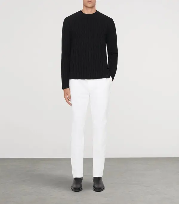 ALLSAINTS Merino Wool-blend Liev Sweater