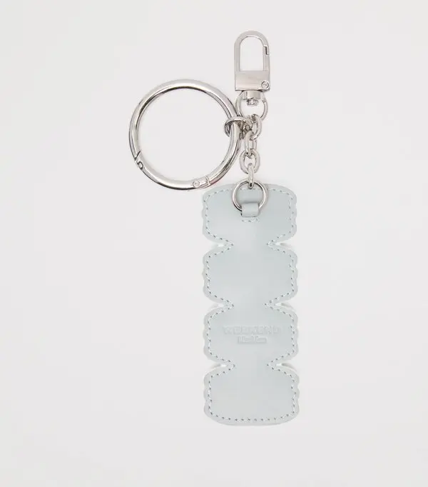 Max Mara Leather Macaron Keyring