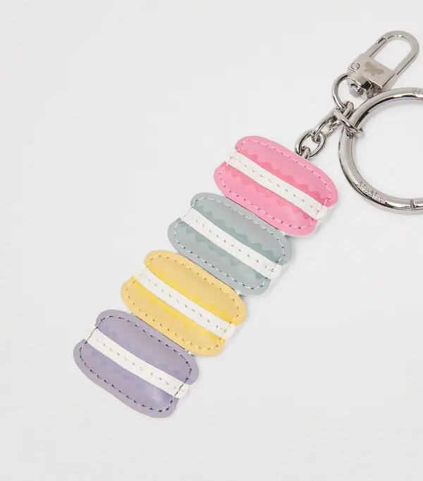 Max Mara Leather Macaron Keyring