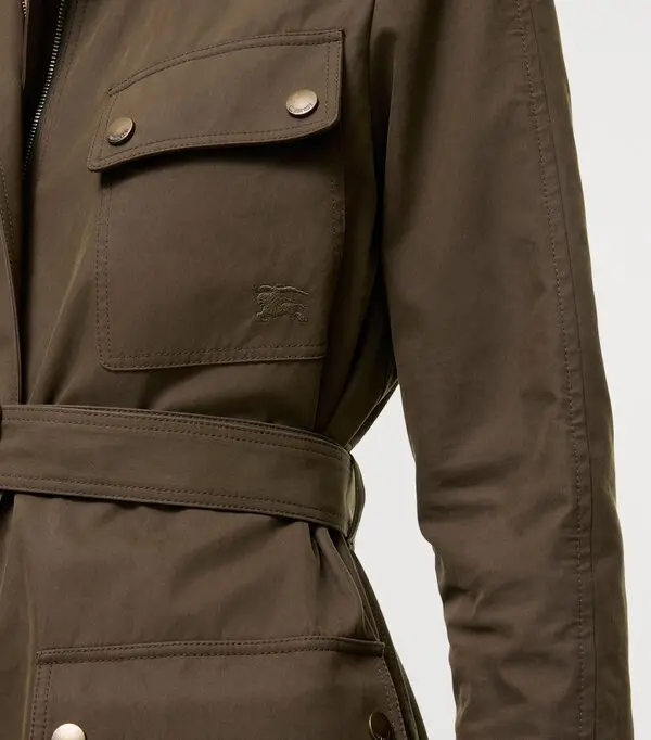 Burberry Gabardine Safari Jacket