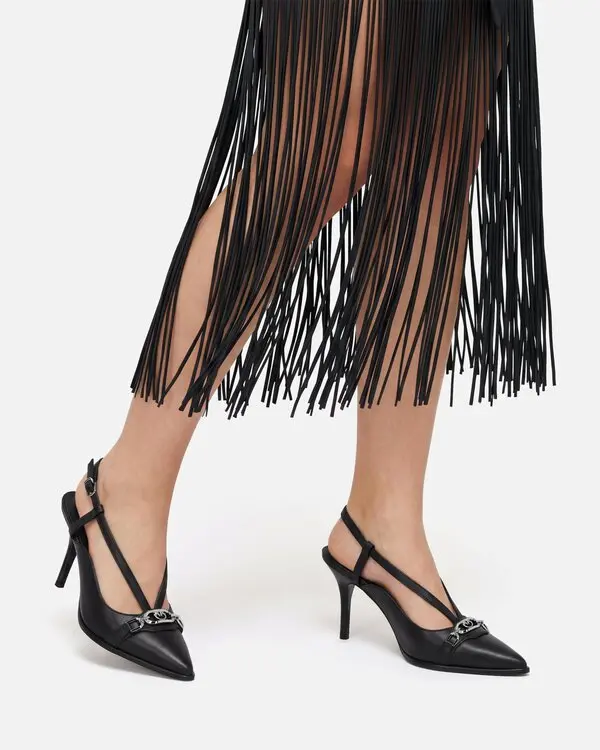 Pinko Buckle-embellishment Pumps