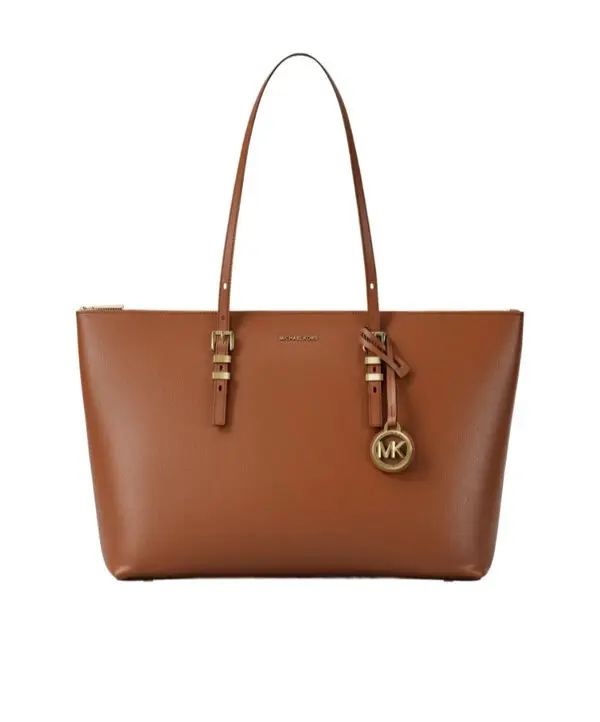 Michael Kors Quinn Large Pebbled Leather Tote Bag