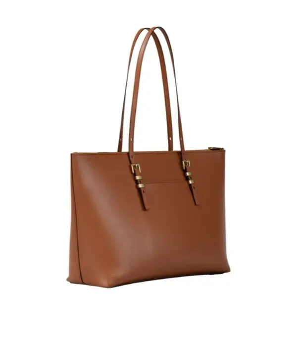 Michael Kors Quinn Large Pebbled Leather Tote Bag