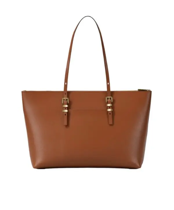 Michael Kors Quinn Large Pebbled Leather Tote Bag