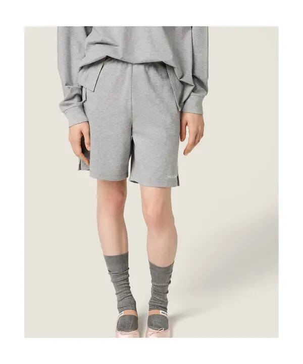 Miu Miu Jersey Bermudas