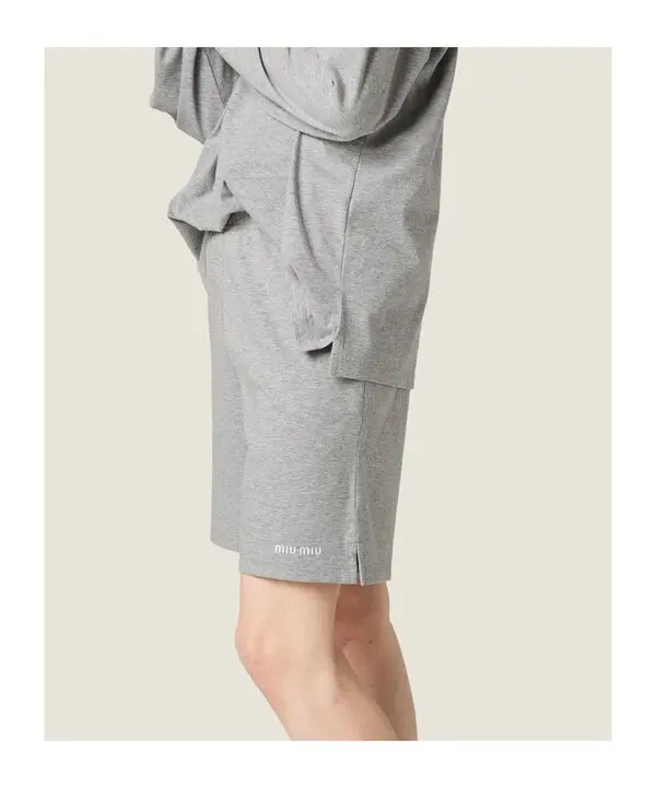 Miu Miu Jersey Bermudas