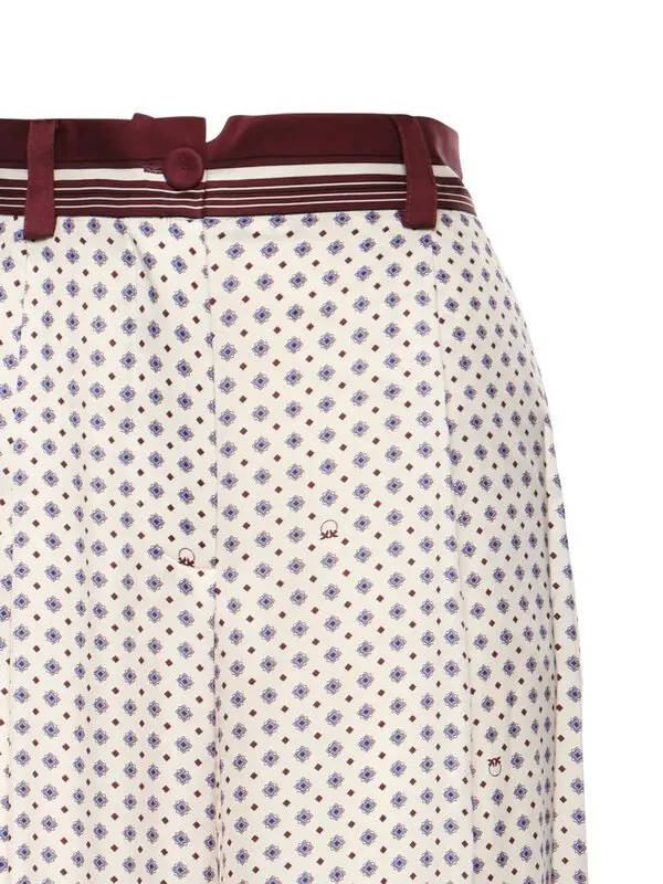 Pinko Geometric Wide-leg Pants