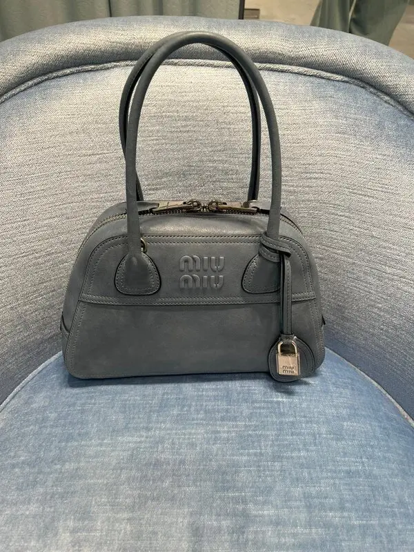 Miu Miu Vivant Nappa Leather Bag