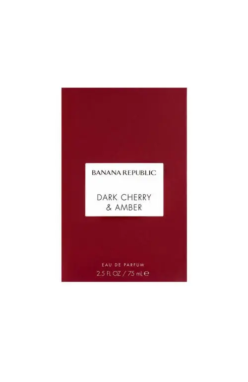 Banana Republic Icon Collection Dark Cherry & Amber 2.5 Oz/ 75ml Eau De Parfum