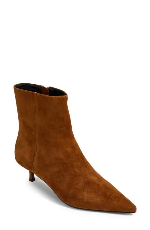 Yosi Samra Soho Genuine Calf Hair Bootie - Whiskey