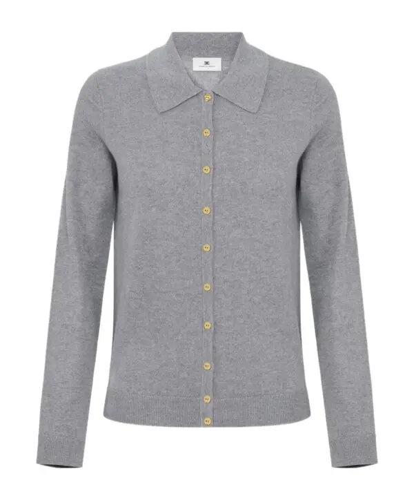 Elisabetta Franchi Cardigan In Knit Fabric