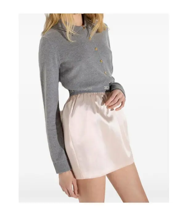 Elisabetta Franchi Cardigan In Knit Fabric