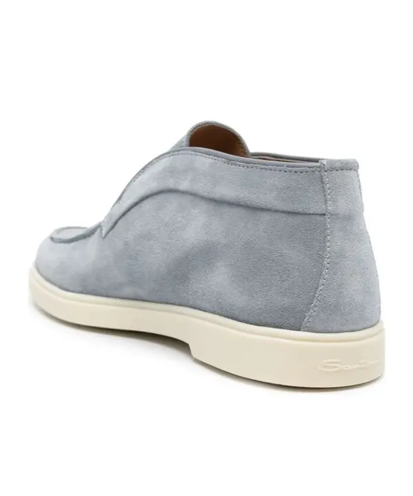 Santoni Round-toe Slip-on Loafers