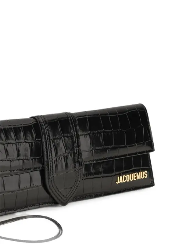Jacquemus La Pochette Bambino Embossed Clutch Bag