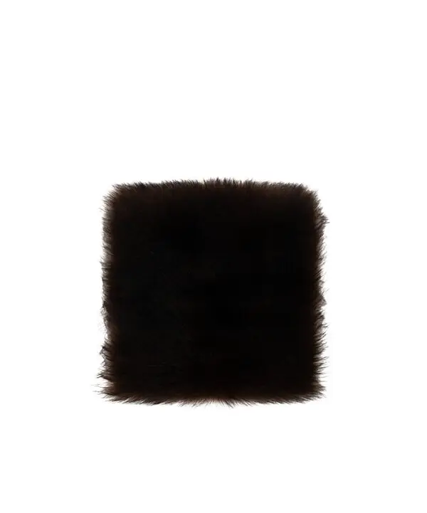Valentino Garavani Furry Neck Warmer - Brown