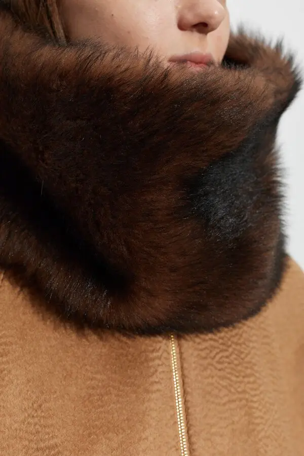 Valentino Garavani Furry Neck Warmer