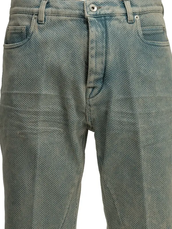 Rick Owens Fw26 Tower Runway Bolan Cutoffs In Canvas