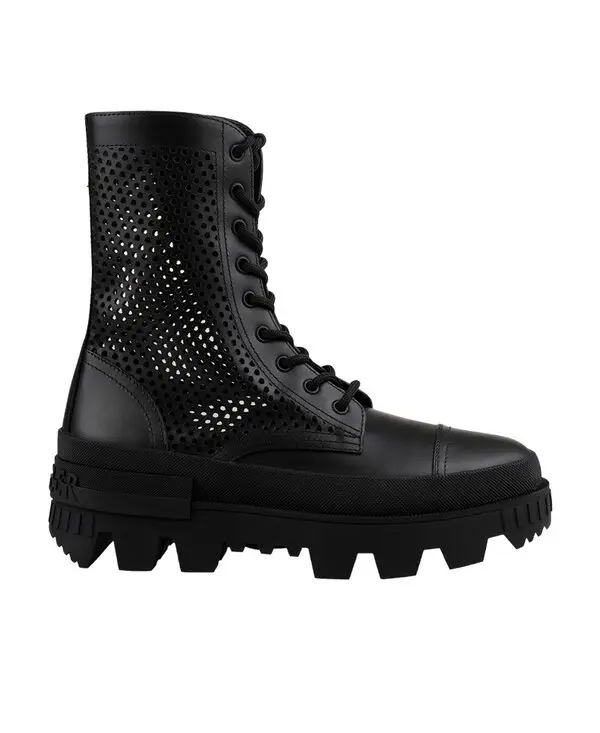 Moncler Carinne Perforated Ankle Boots