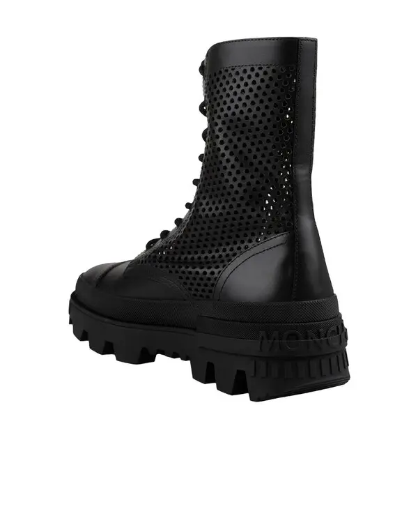 Moncler Carinne Perforated Ankle Boots
